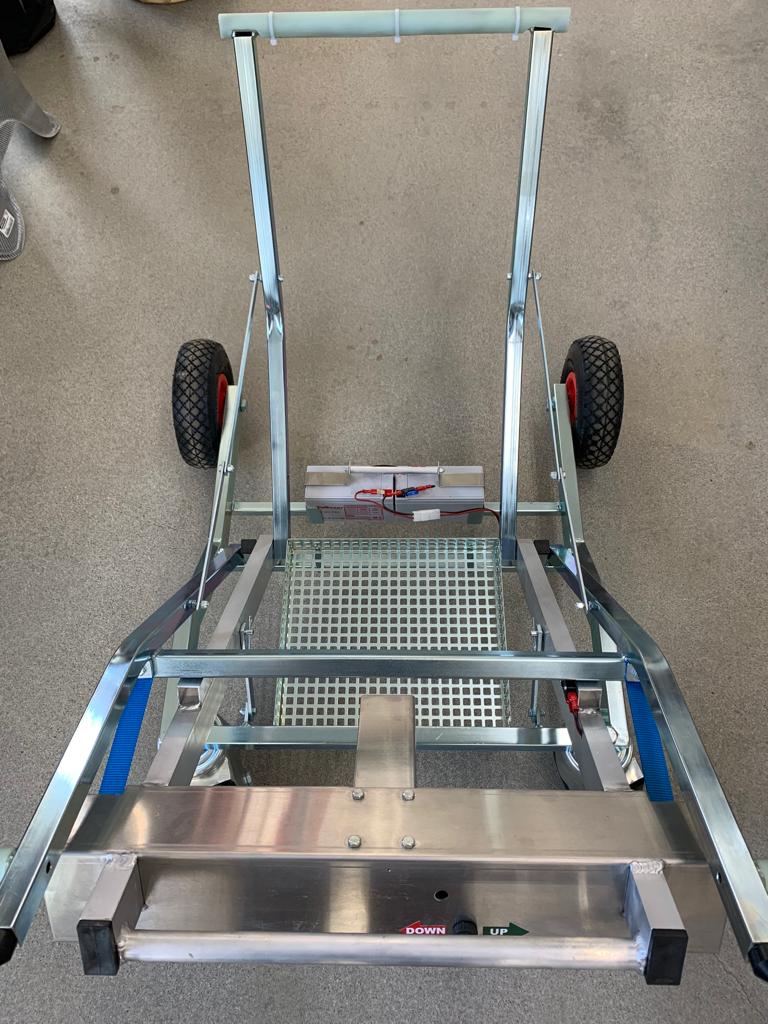 Dalmi Hookless Electric Kart Stand - BIG WHEELS *Free Batteries and ...