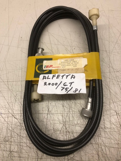 Alfa Romeo Afetta GTV Speedo Cable | Italian Motors USA LLC
