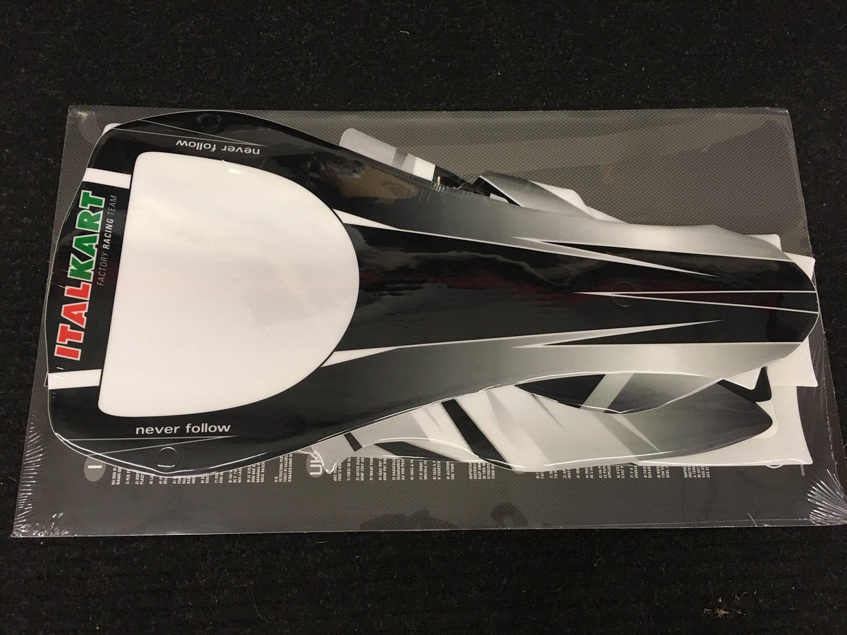 Italkart 506 COMPLETE Sticker Kit - Black Version | Italian Motors USA LLC