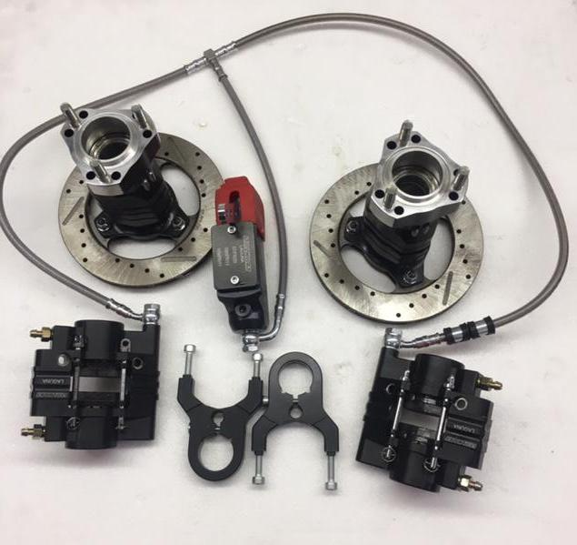 Complete Italkart Front Brake System | Italian Motors USA LLC