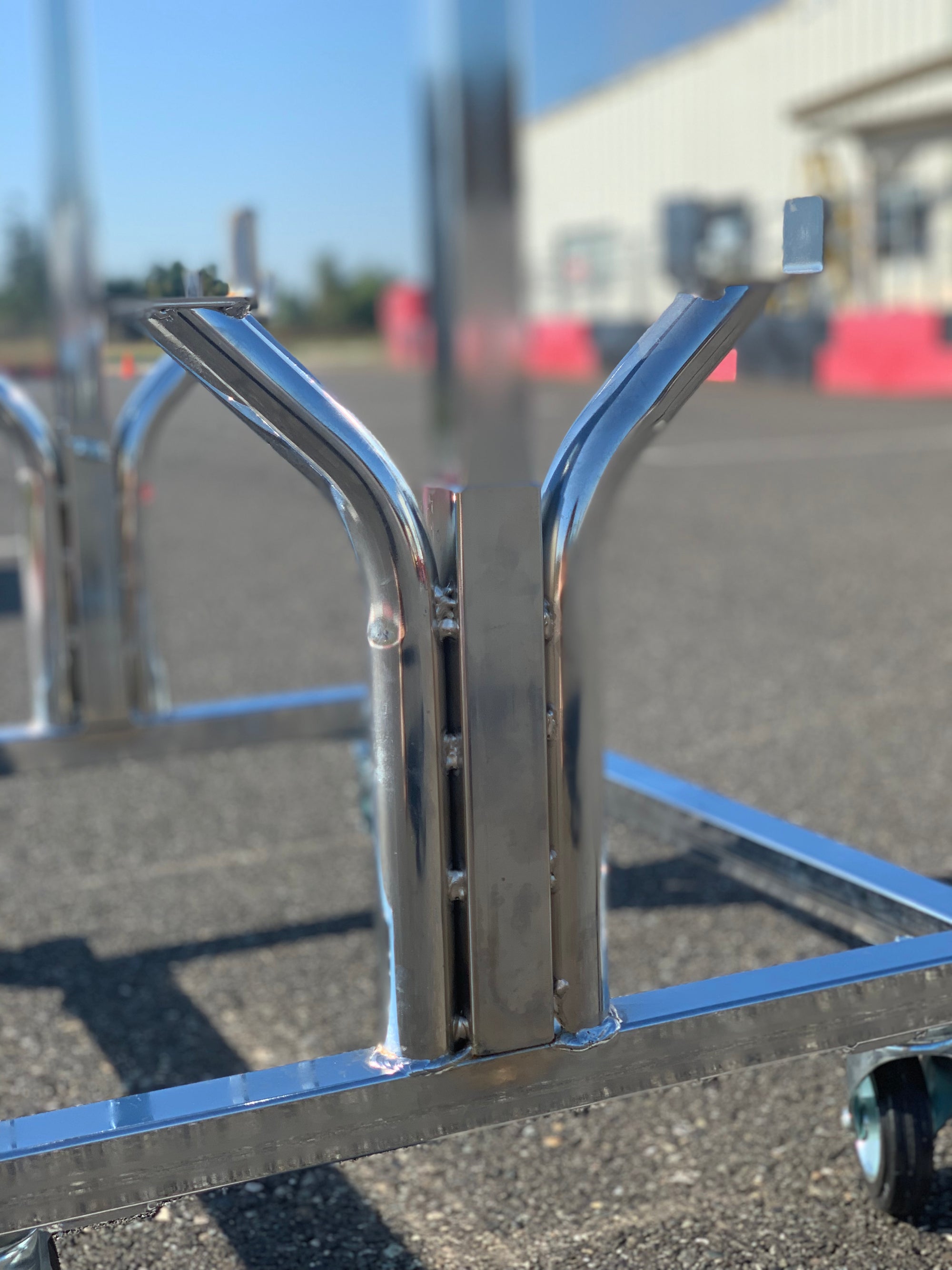 HQ Dual Kart Display Stand | Italian Motors USA LLC