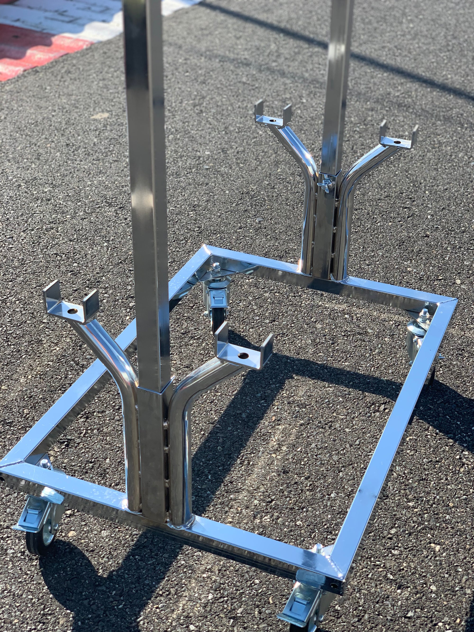 HQ Dual Kart Display Stand | Italian Motors USA LLC