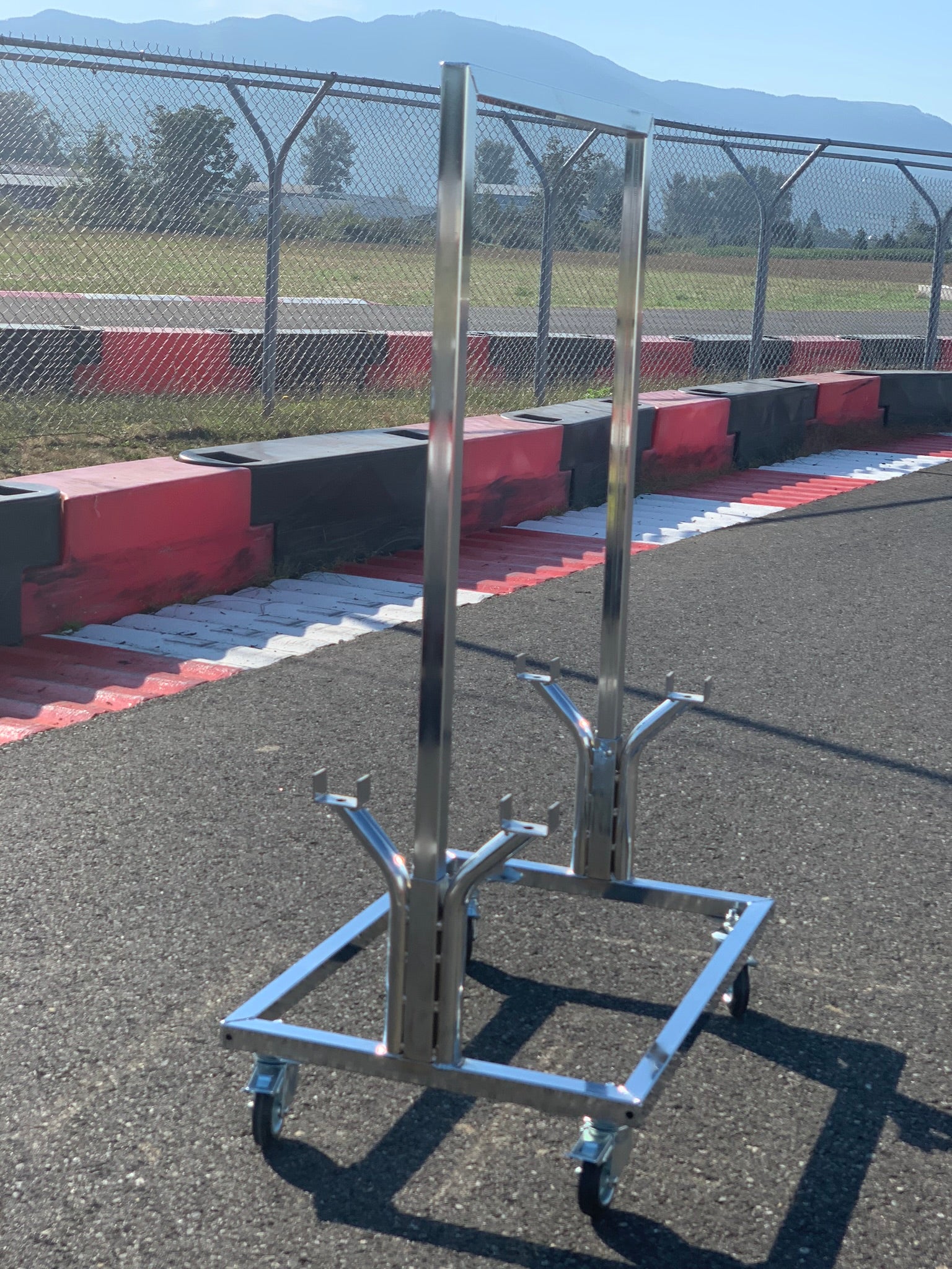 HQ Dual Kart Display Stand | Italian Motors USA LLC
