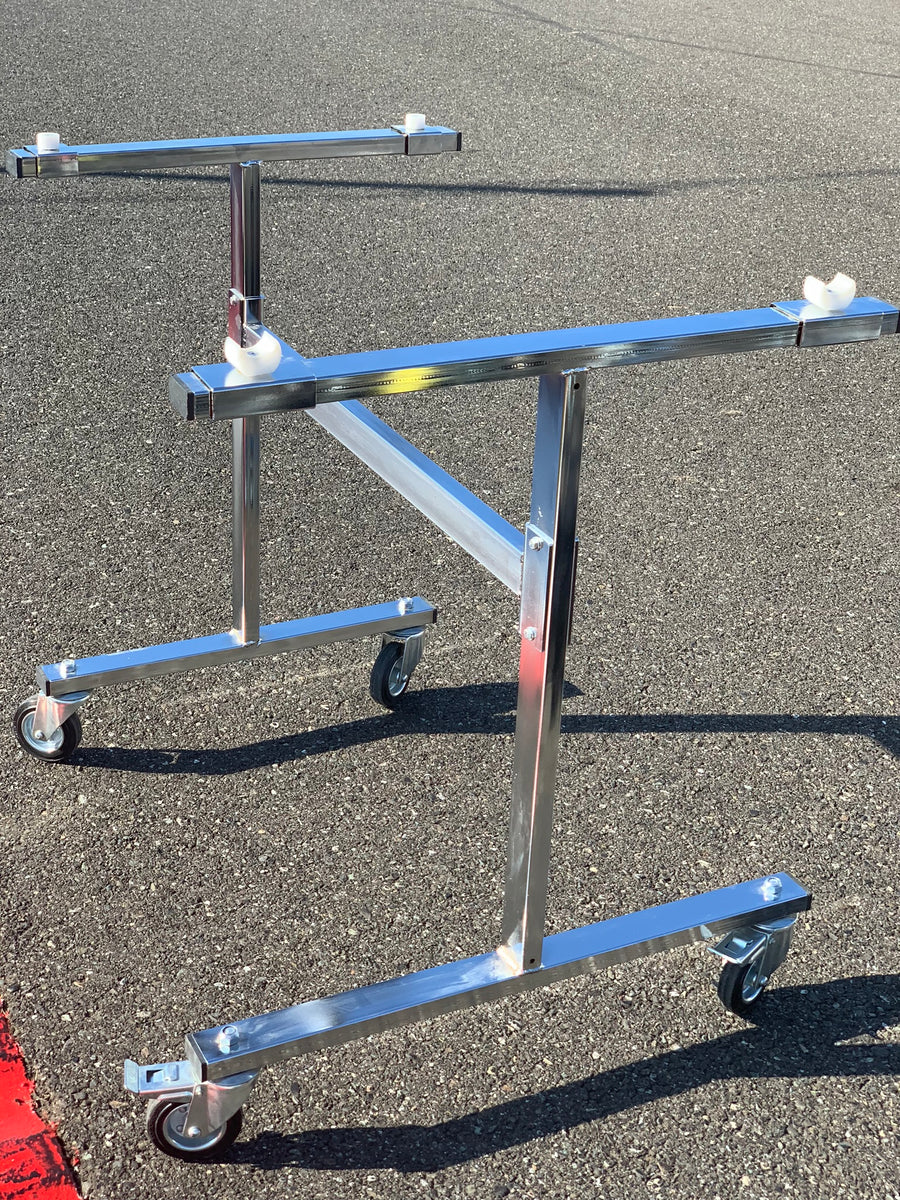 Chrome Display Kart Stand | Italian Motors USA LLC