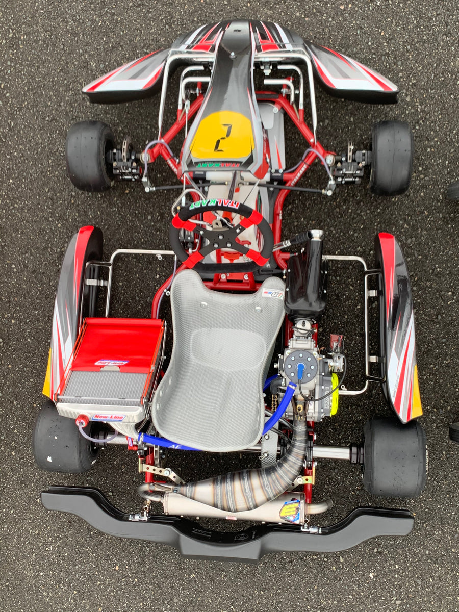 Italkart 506 COMPLETE Sticker Kit - Red Version | Italian Motors USA LLC