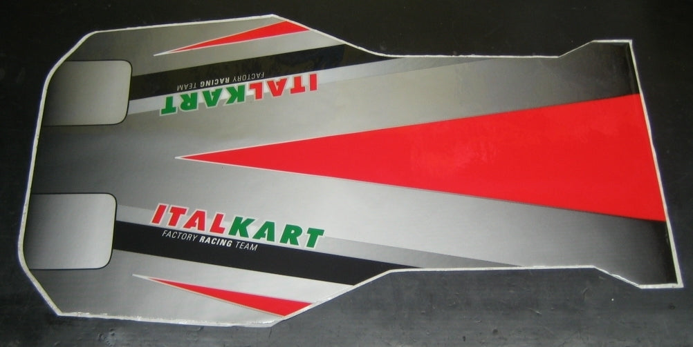 Italkart New Age Floor Pan Sticker | Italian Motors USA LLC