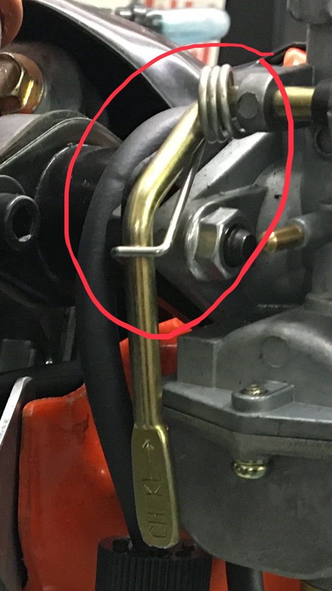 Briggs LO206 Choke return spring | Italian Motors USA LLC