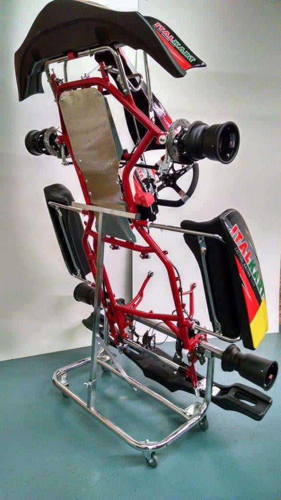 Upright Kart Stand - Display or Storage– Italian Motors USA LLC