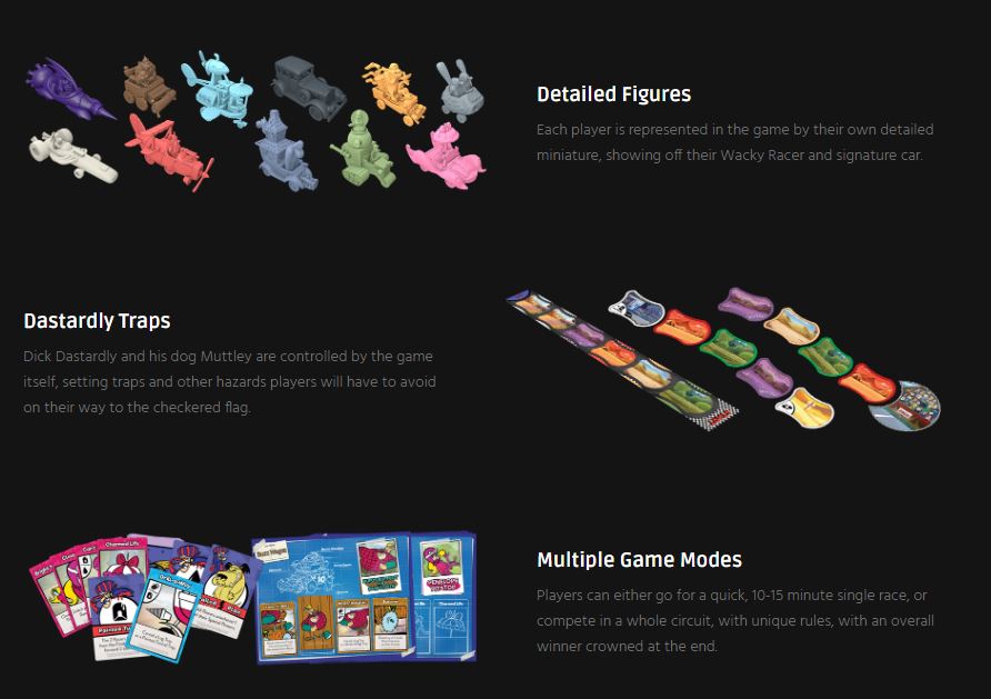 Board Game - Wacky Racers | Italian Motors USA LLC