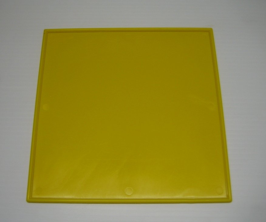 Plastic Number Plate - Yellow– Italian Motors USA LLC