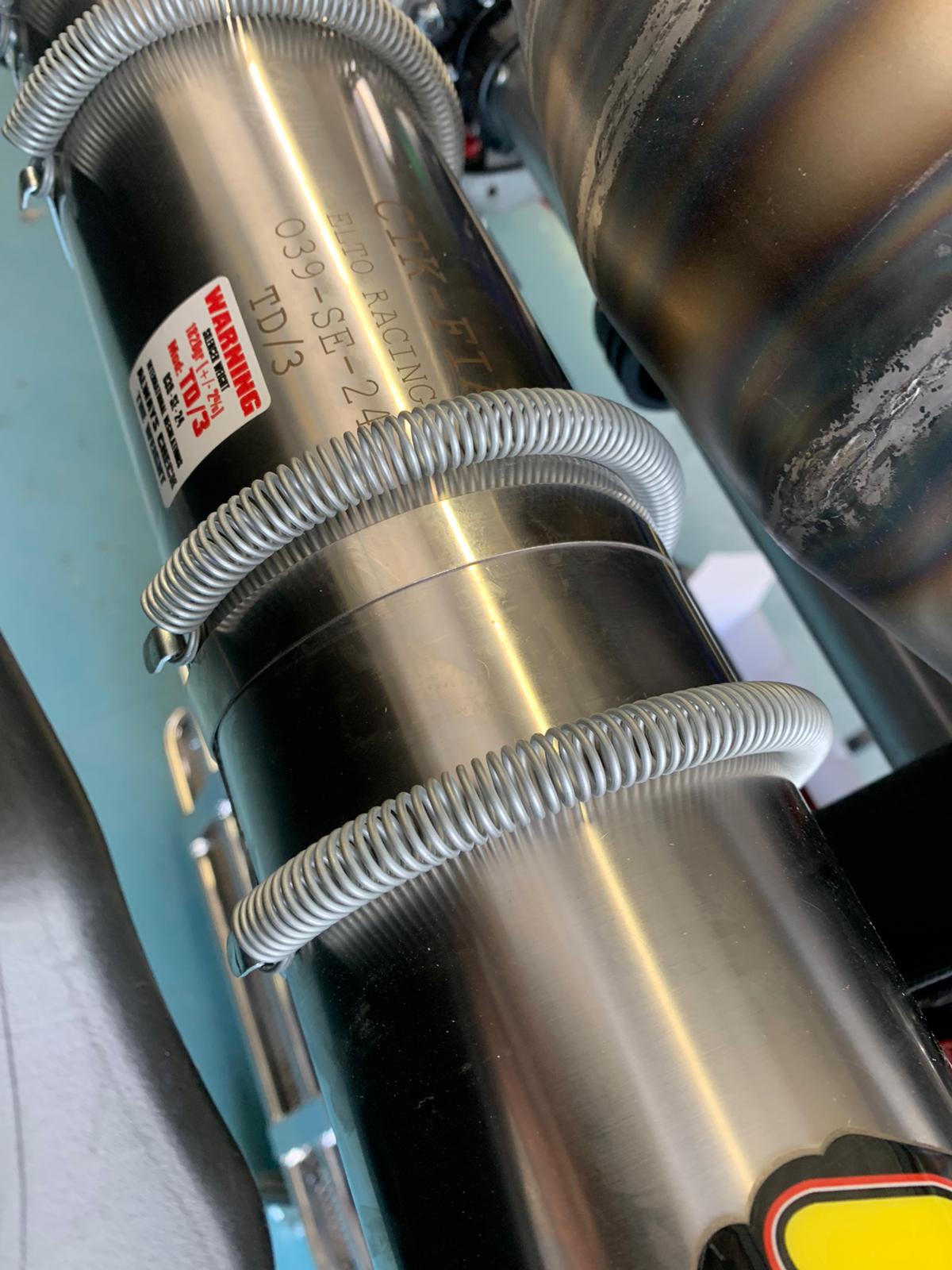 Silencer Hose Clamp | Italian Motors USA LLC