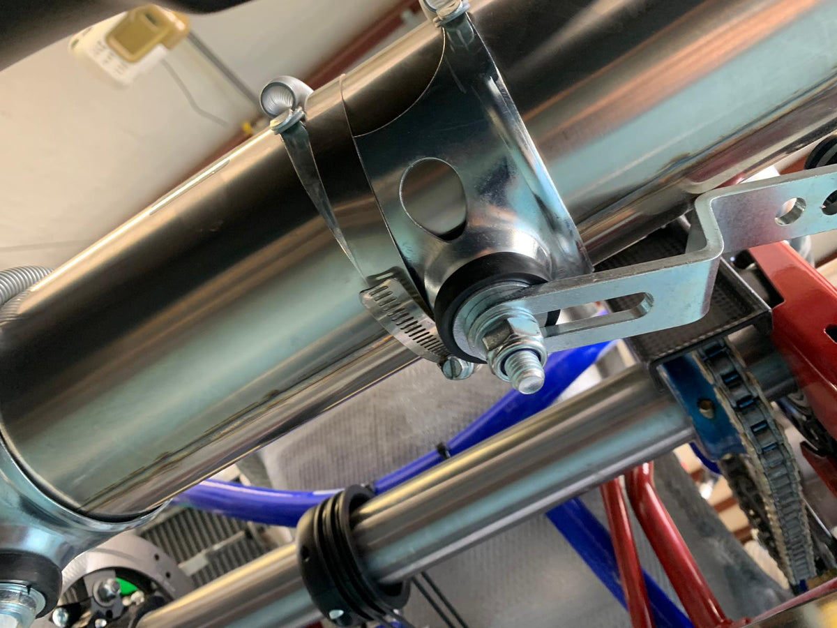 Silencer Hose Clamp | Italian Motors USA LLC